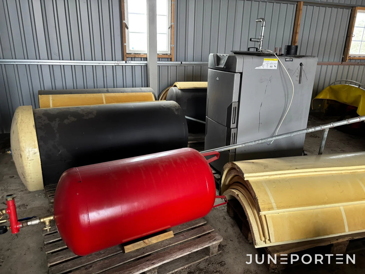 CTC V40 Vedpanna med komplett system - Juneporten