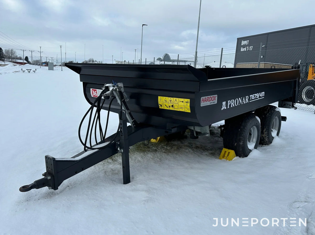 Dumpervagn Pronar T679/4m Hardox - Juneporten
