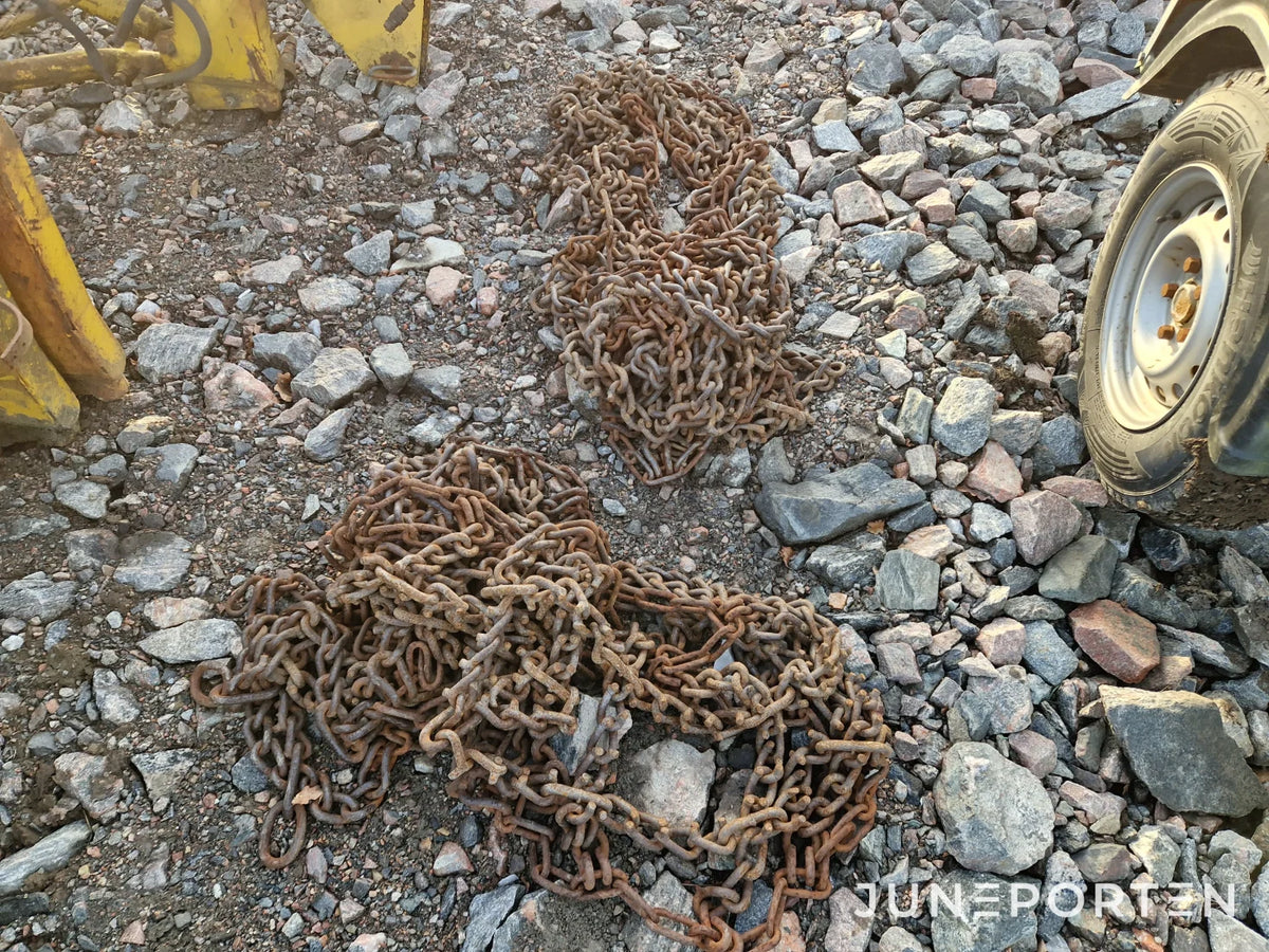 Snökedjor brodd 38 tum